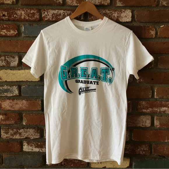 Vintage | Shirts | Y2k Great Gang Resistance Education Graduate Tshirt ...